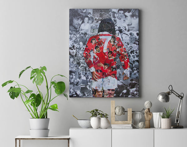 George Best Canvas Print – multymedia